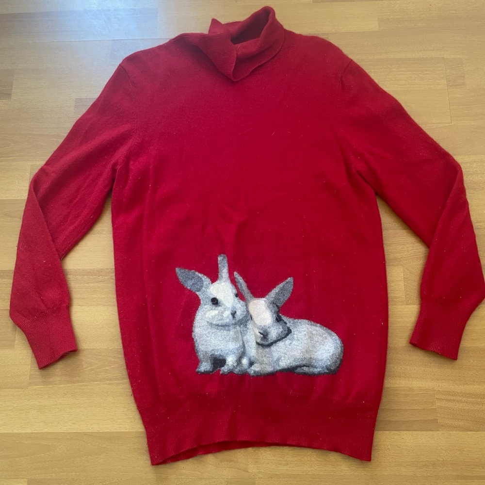 Adorable Bunny Sweater- Super Soft! - Gem